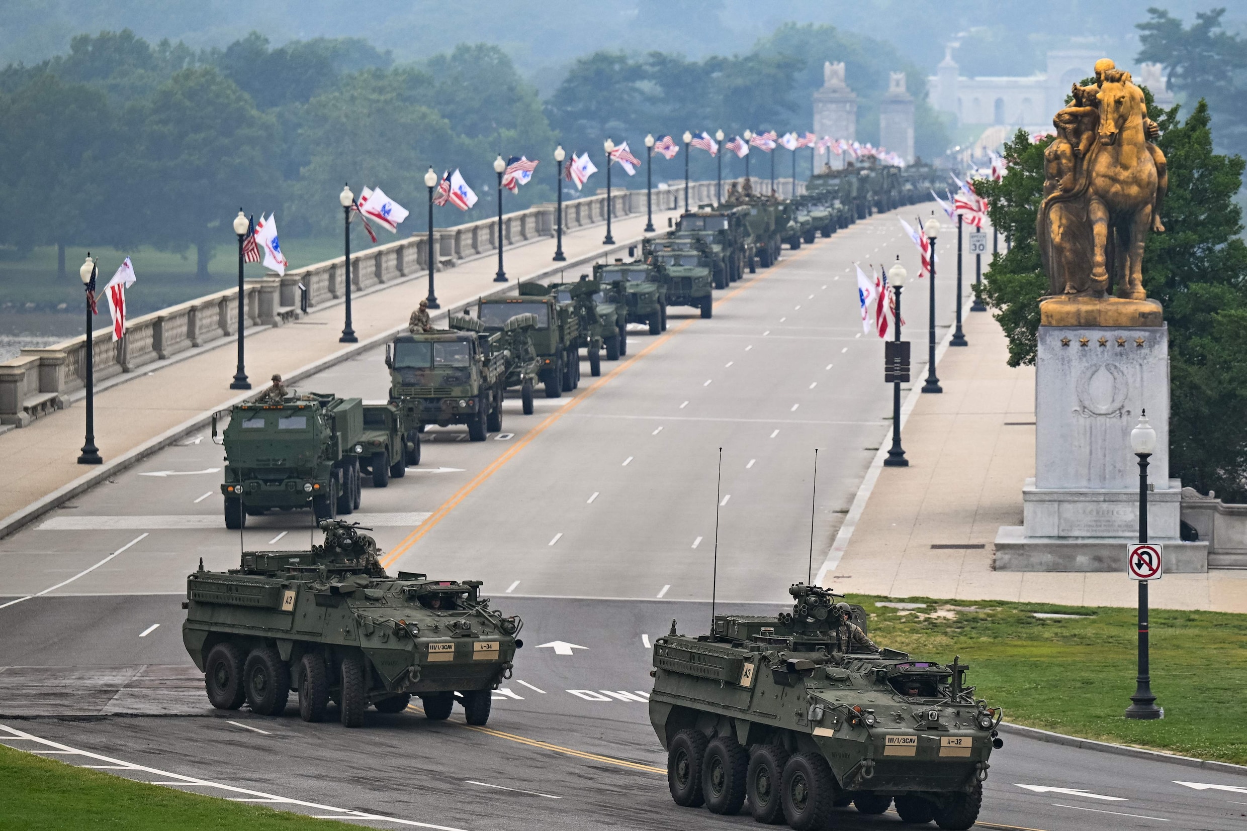 Teken van kracht of machtsvertoon? Militaire parade van Trump zorgt voor verdeeldheid | De Morgen