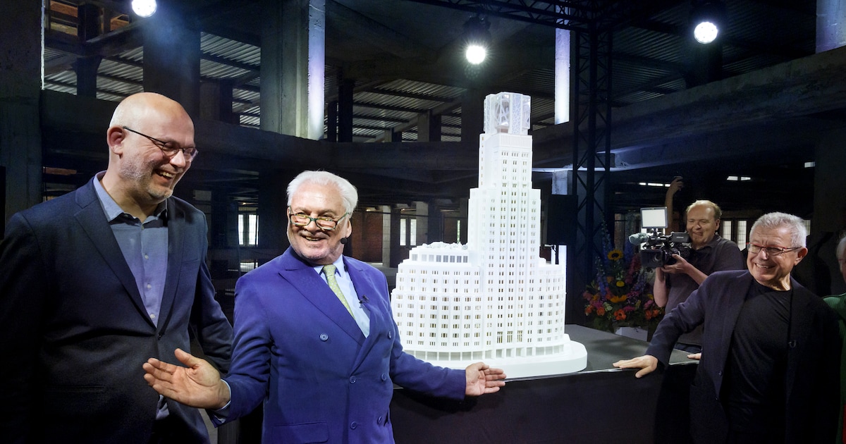 Glazen constructie en groene beeldentuin: Fernand Huts onthult nieuwe ...