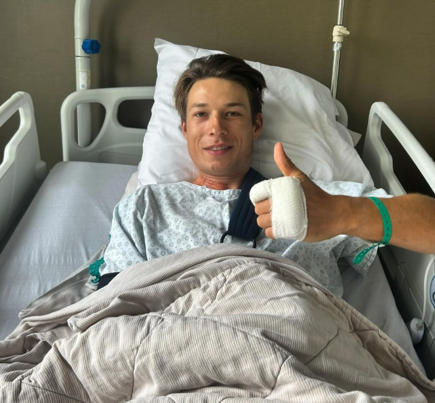 Jasper Philipsen met succes geopereerd na zware val in Tour de France ...