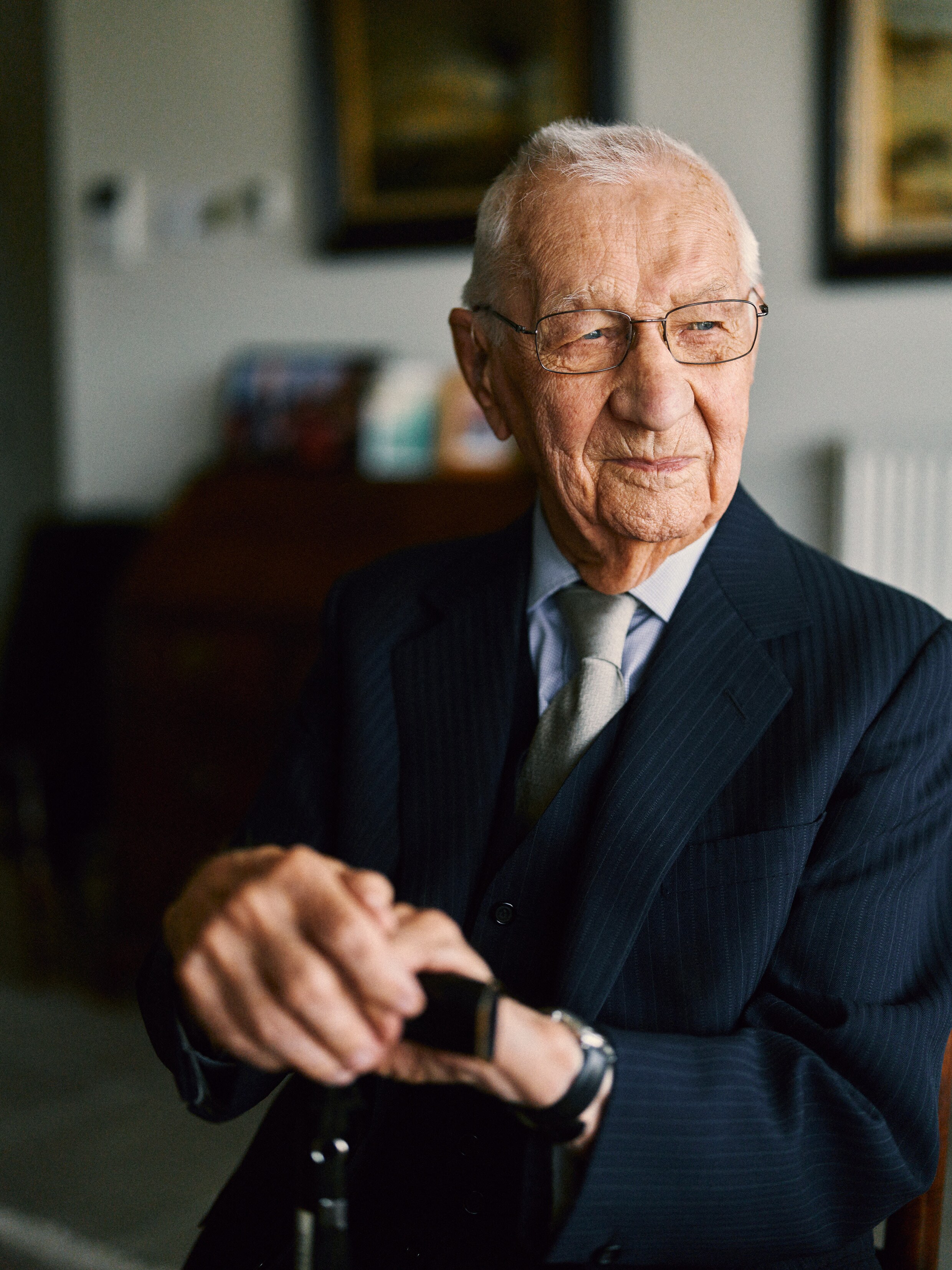Joseph Lefevere (100) werkte z’n hele leven bij de staalfabriek ...