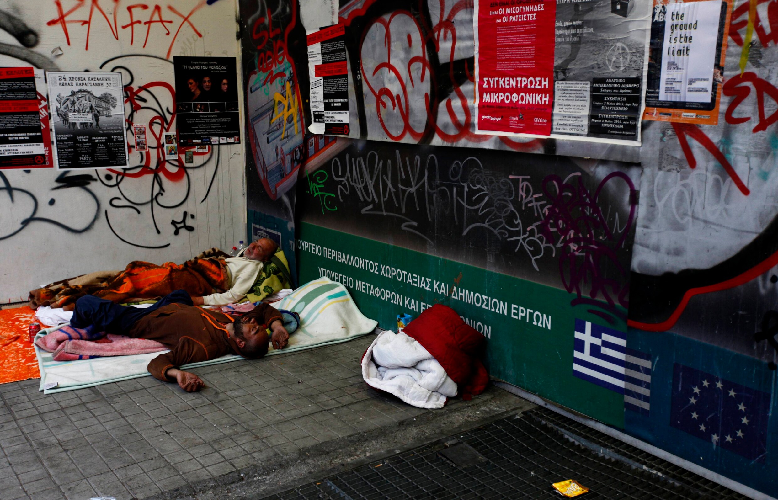 Daklozen in Athene worden stadsgidsen | De Morgen