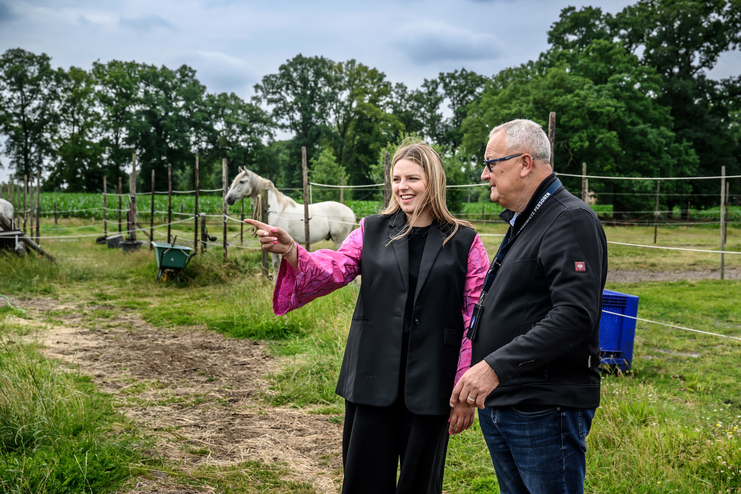 ‘Marie-Lynn was drie kilometer ver gestapt en is dan onder een struik ...