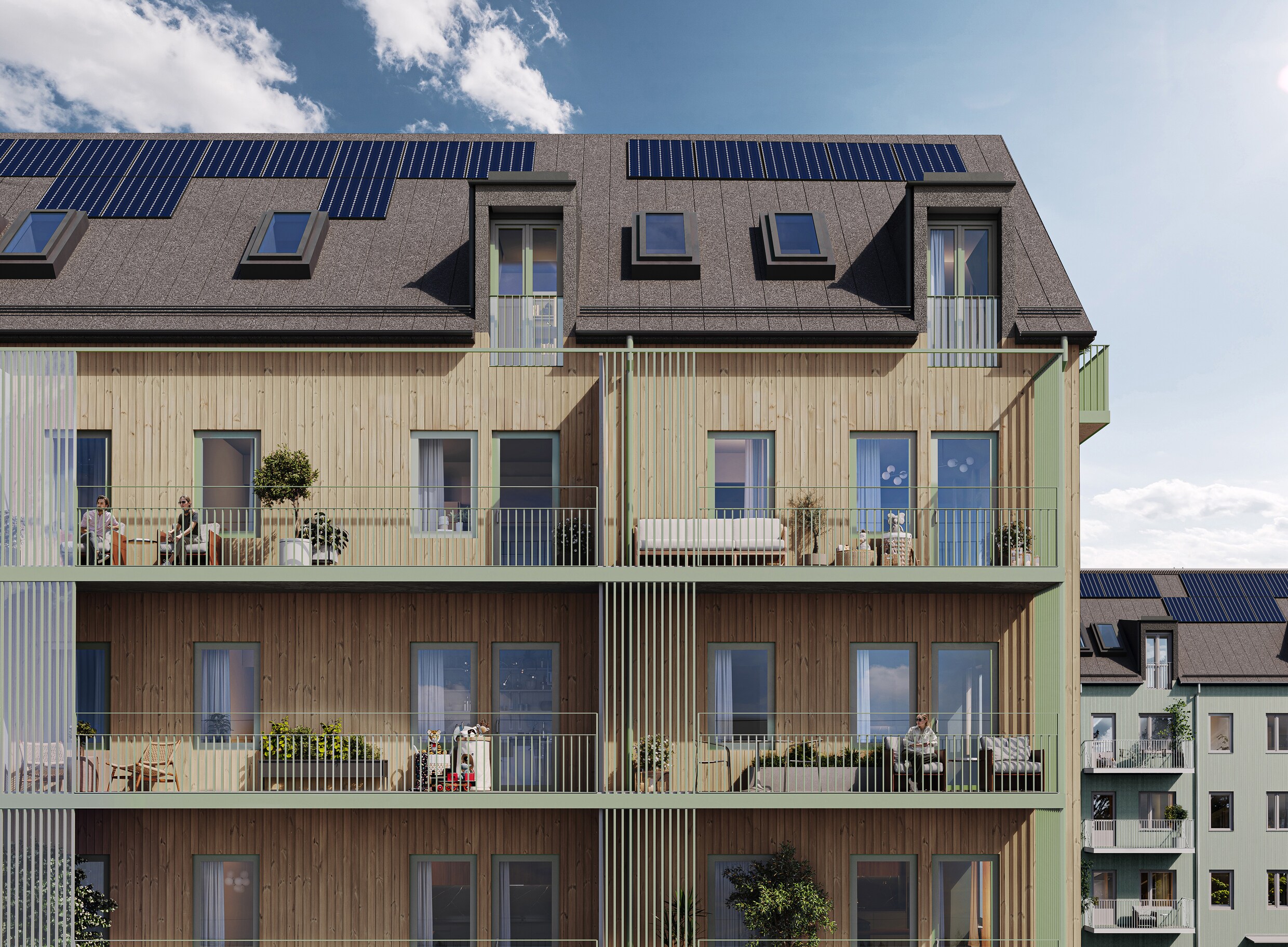 Houtbouw was lang uit de gratie. Toch krijgt Stockholm nu een houten ...