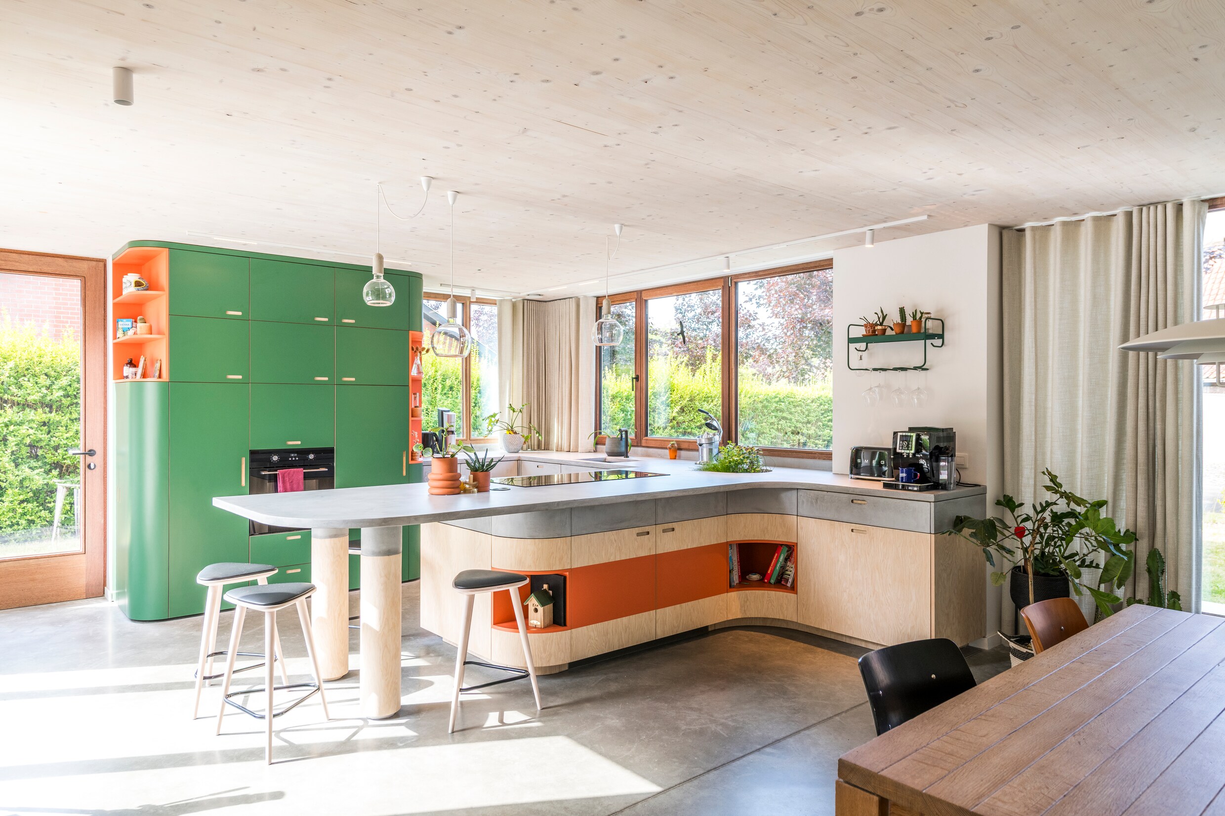 Duurzaam en multifunctioneel: Bert en An bouwden een huis voor ...