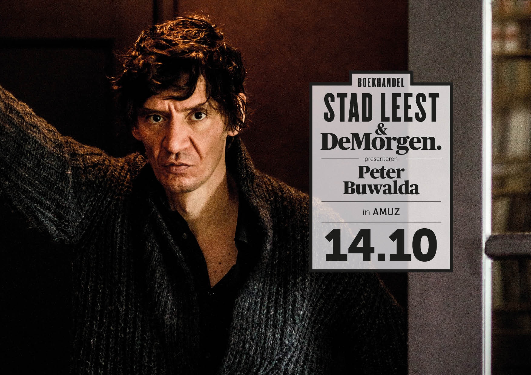 Peter Buwalda brengt na jaren wachten zijn nieuwste boek uit. En u kunt ...