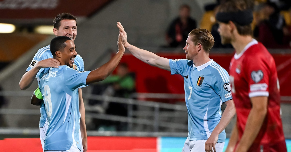 Rode Duivels rollen Liechtenstein op met 0-6 | De Morgen