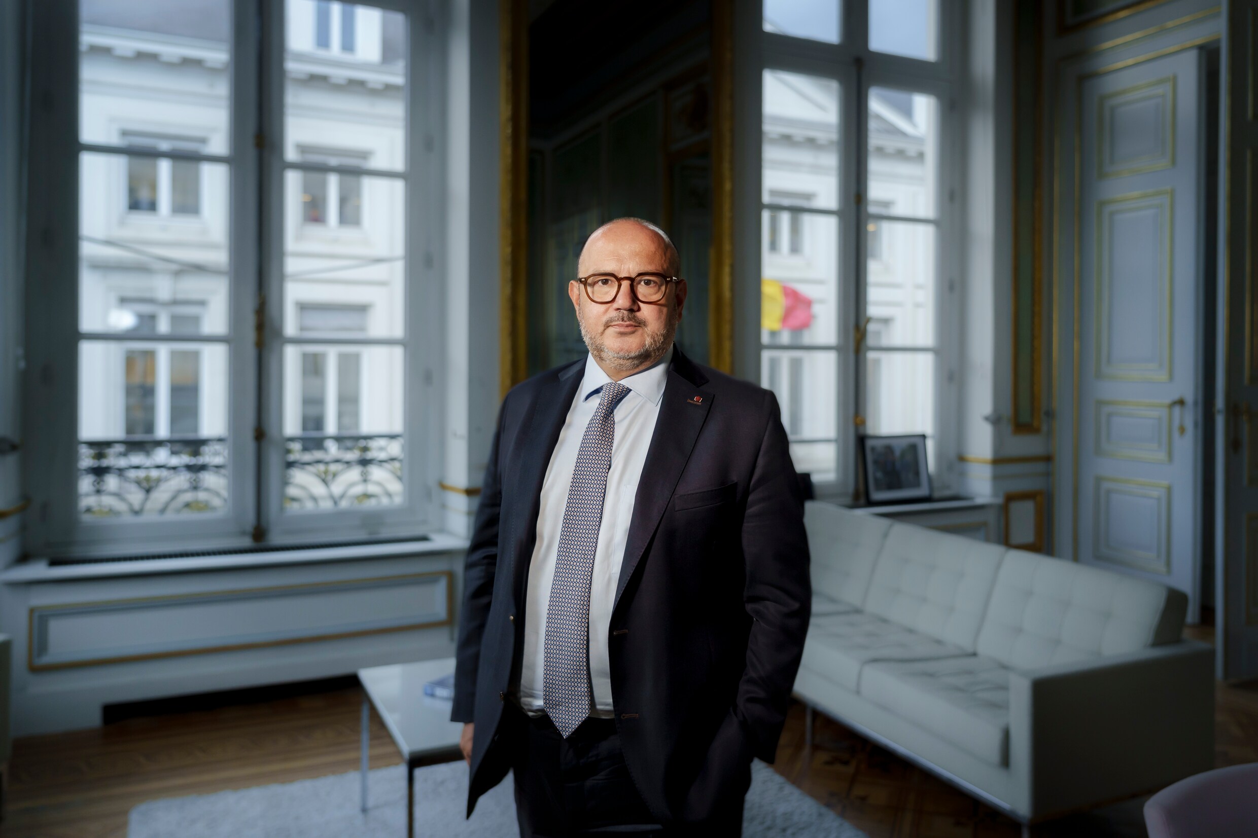 Minister Bernard Quintin over leger in Brussel: ‘Van ons blauw zijn ...