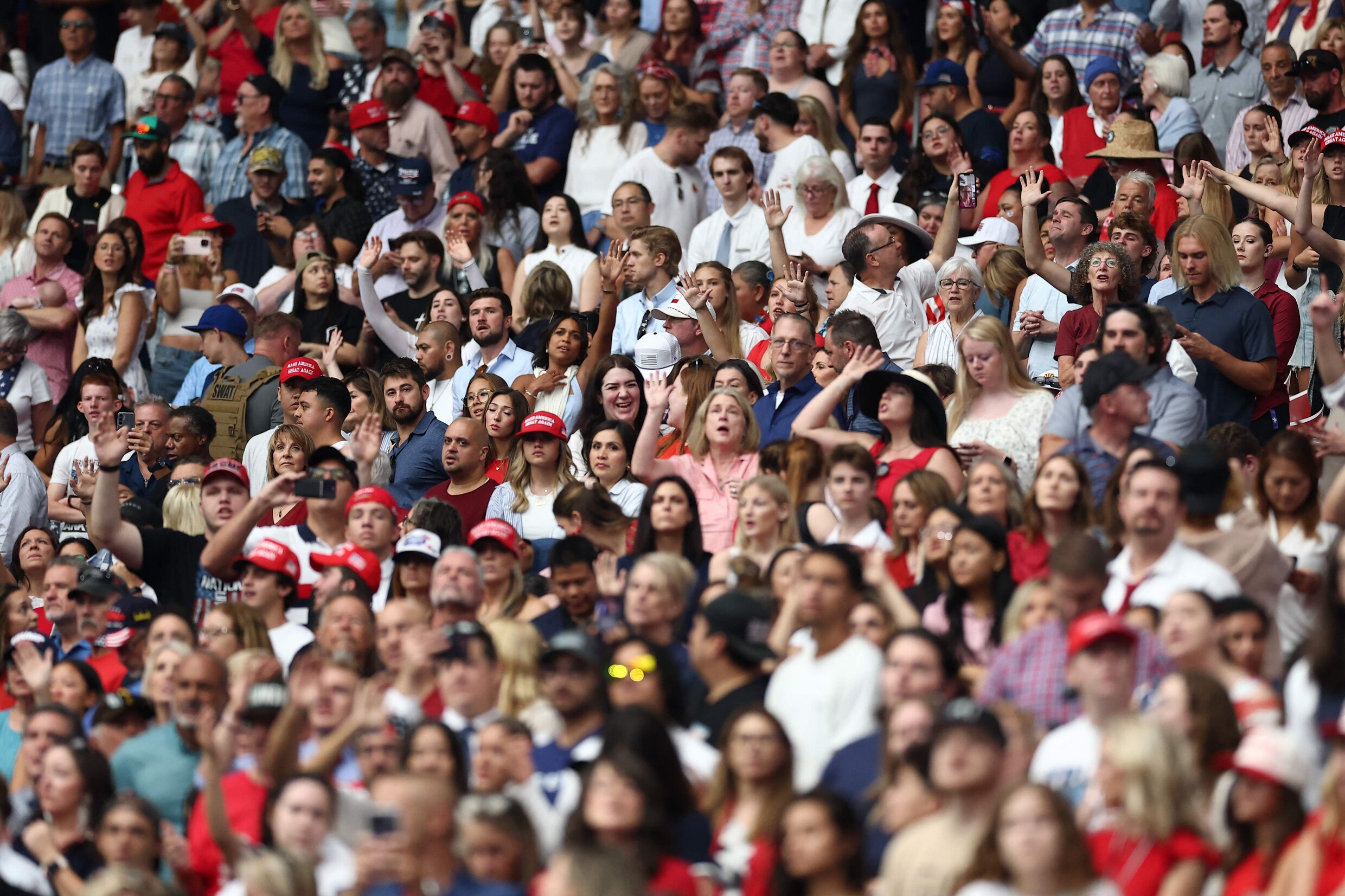 Live - Trump opent presidentiële ‘walk of fame’, maar vervangt portret ...