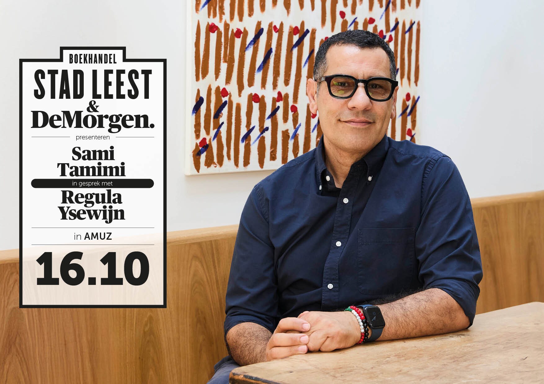 Sami Tamimi, ex-Ottolenghi, brengt in gesprek met Regula Ysewijn een ode aan Palestina: maak nu ...