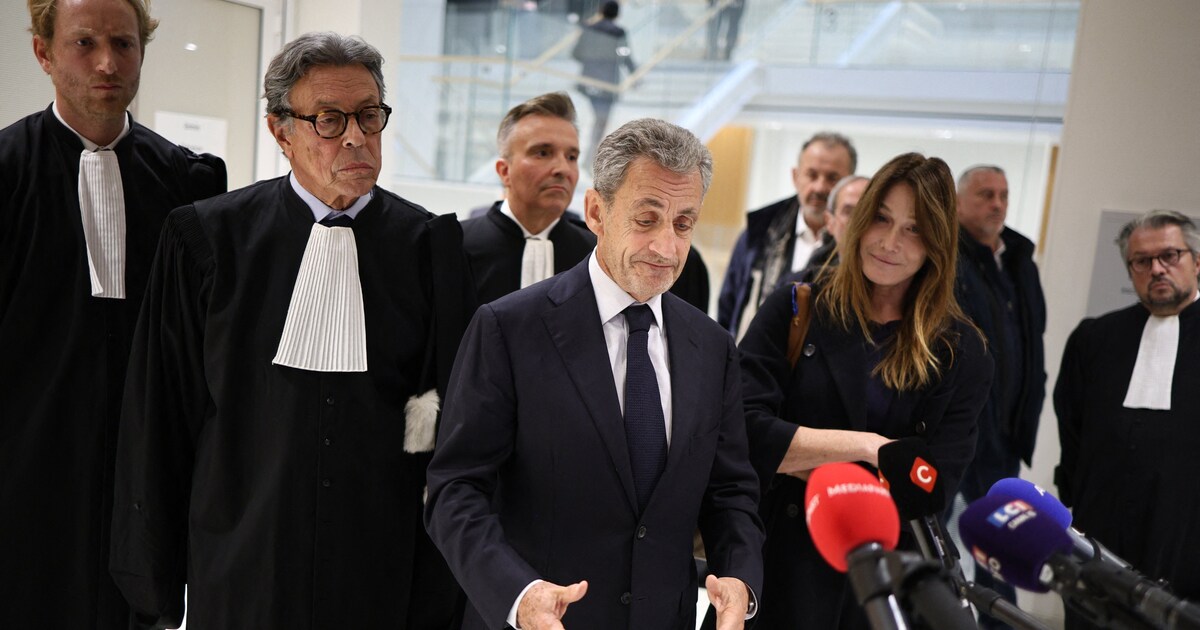 Franse ex-president Sarkozy kondigt beroep aan tegen veroordeling: ‘Ik zal in de gevangenis ...