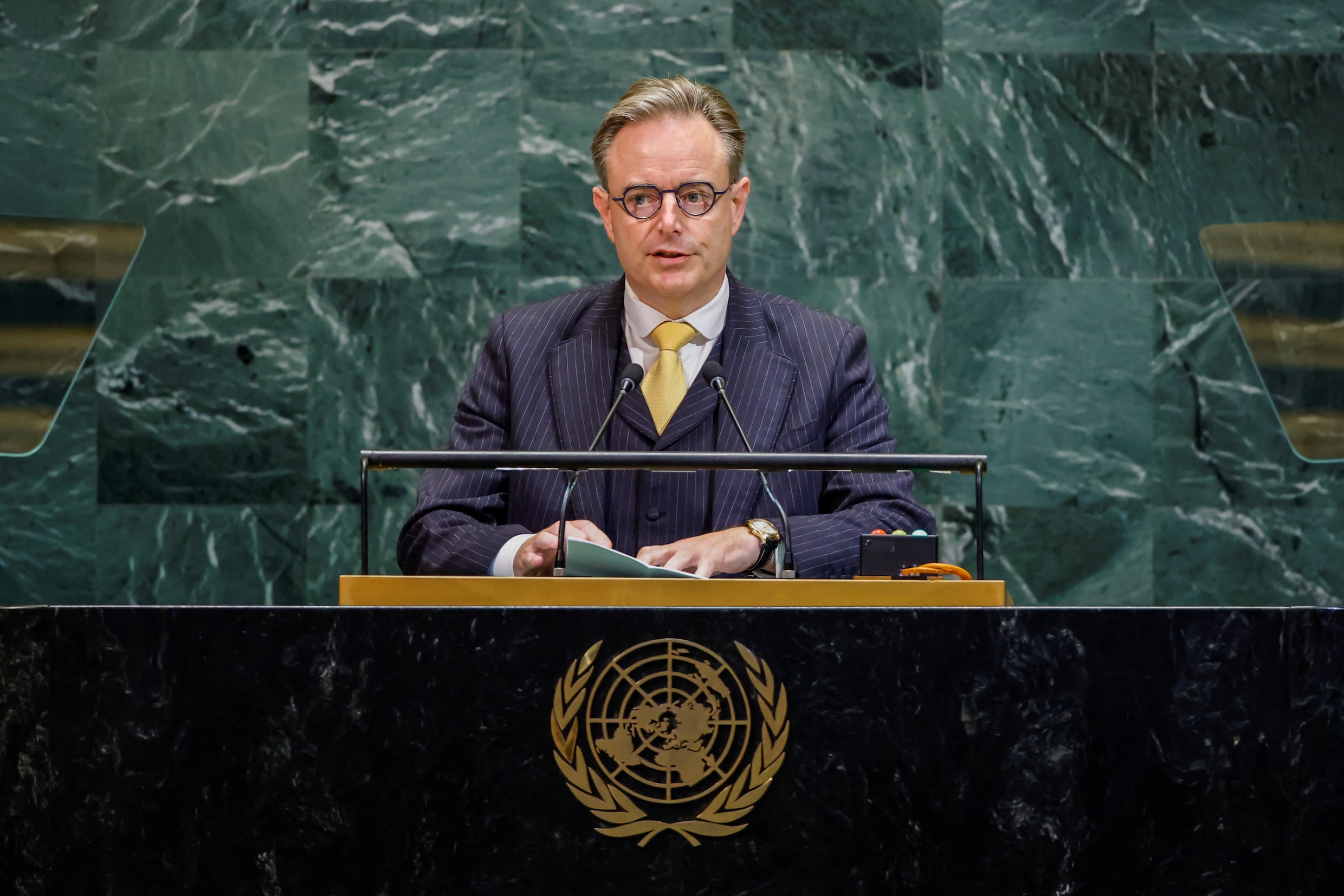 De voornaamste les voor De Wever na een week New York: ‘We moeten wat ...