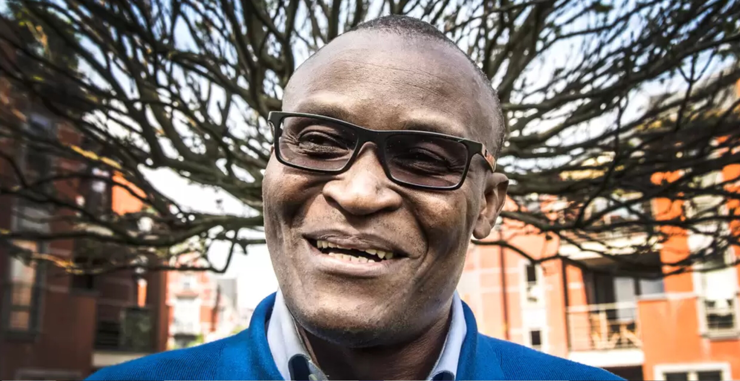 Vader Lukaku, een grote spits die af en toe van het rechte pad afging ...