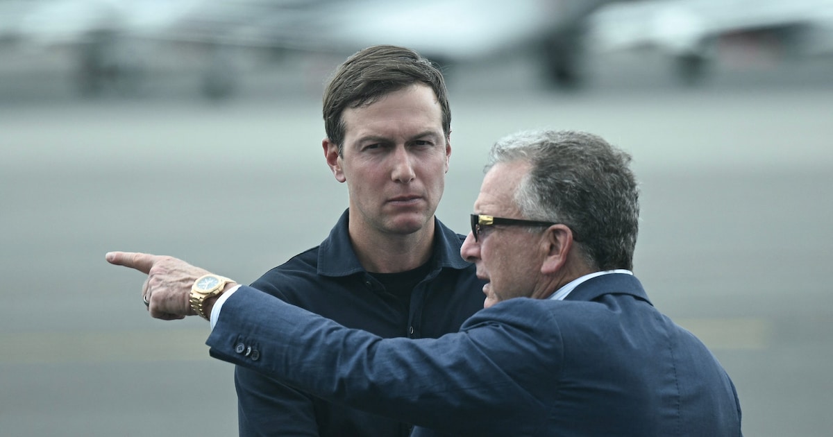 Trumps schoonzoon Jared Kushner heeft als vredestichter nog een andere ...