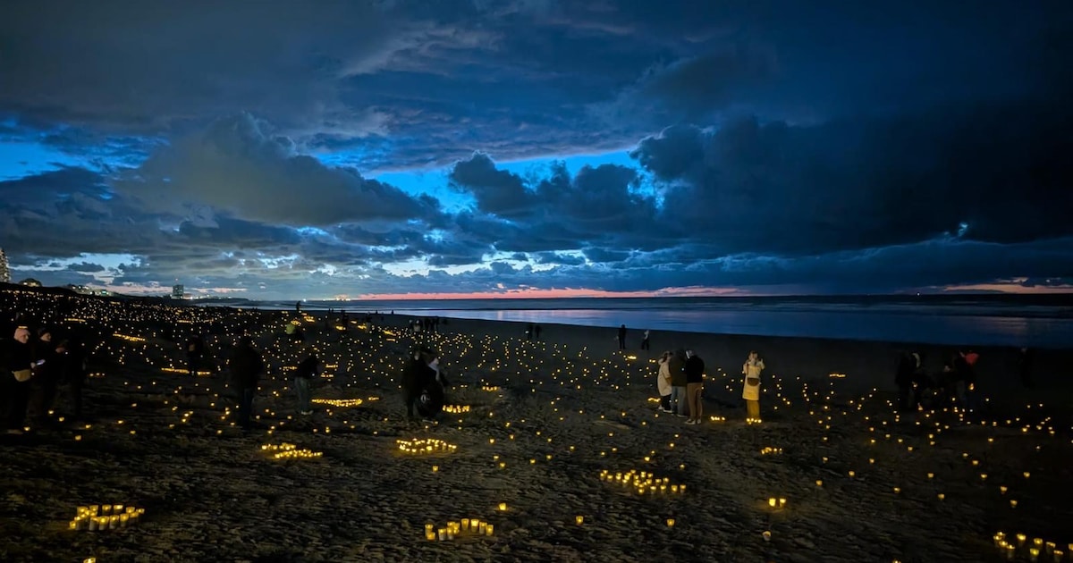Rouwen in een zee van licht: ‘Hier voelen we ons niet alleen’ | De Morgen