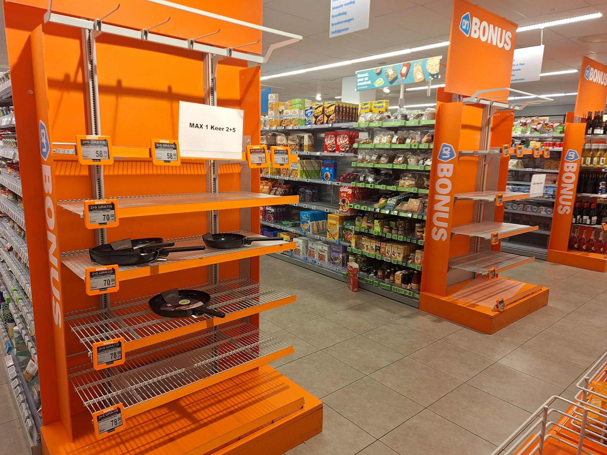 Colruyt past als reactie op promostunt van Albert Heijn van ‘7 halen, 2 ...
