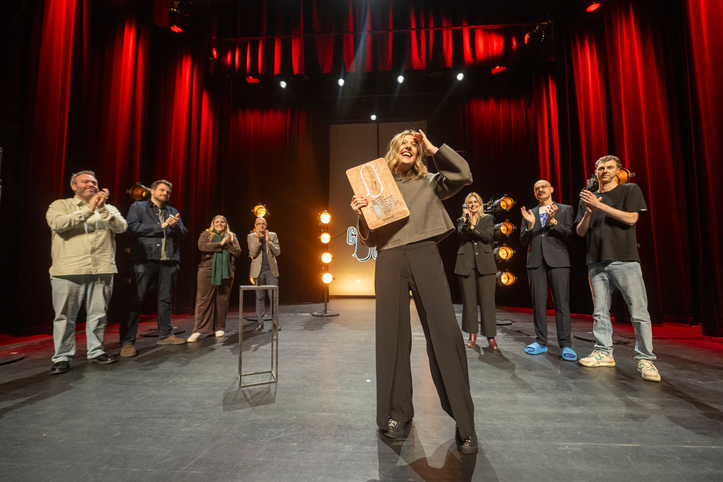 ‘Nieuw en verfrissend’: Bregje Iding wint Humo’s Comedy Cup | De Morgen
