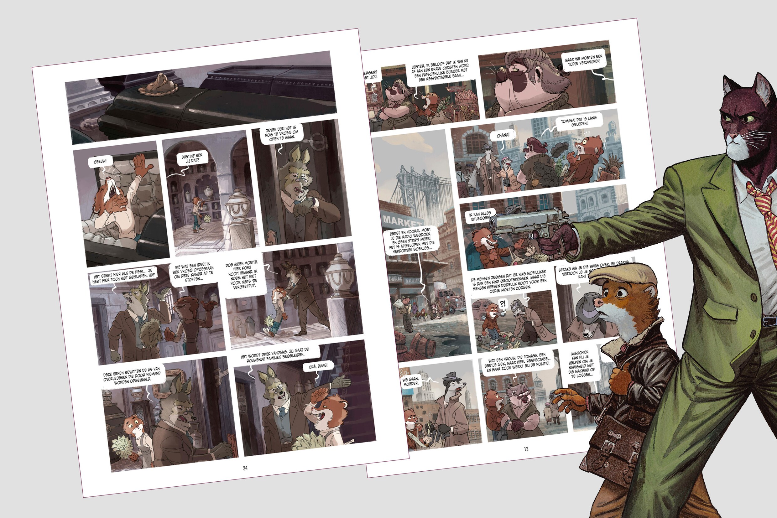 ‘Blacksad’-spin-off speelt tijdens de donkerste dagen van de ...