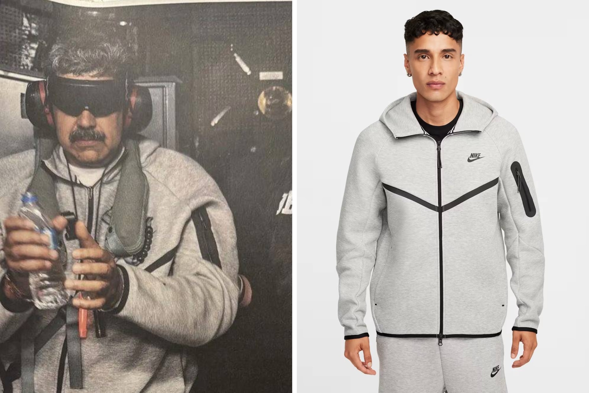 Nike-trainingspak uitverkocht na virale beelden van Maduro’s arrestatie ...