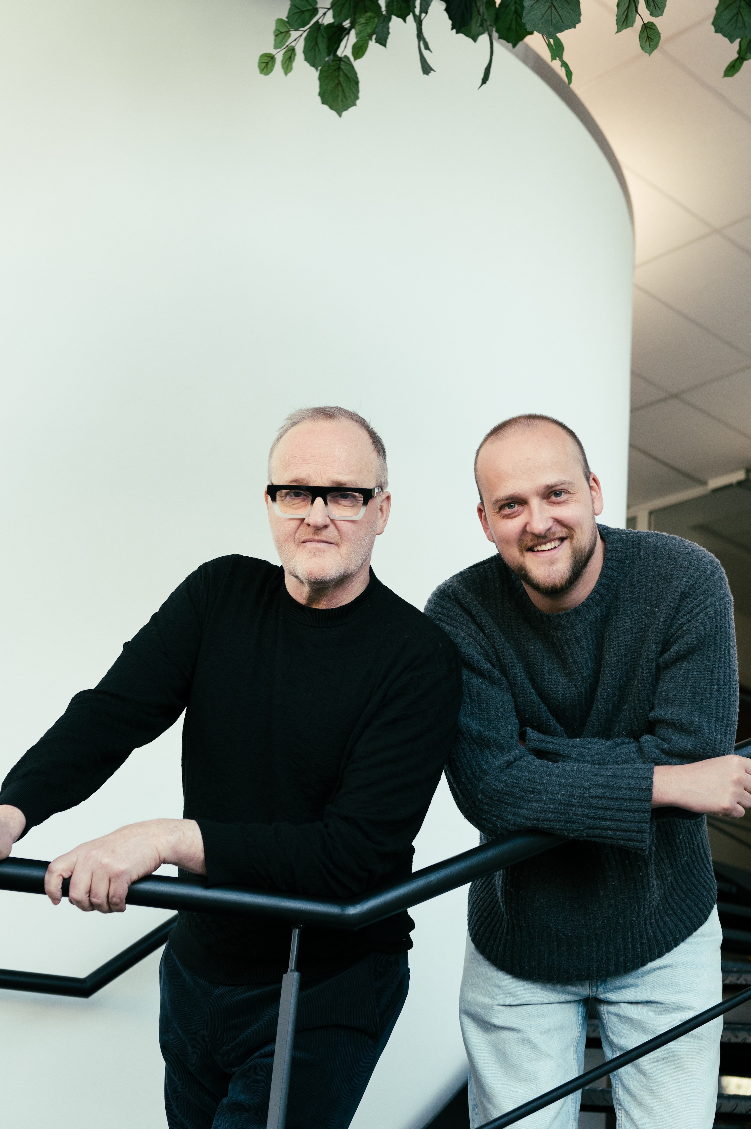 Acteurs Peter en Louis Thyssen, vader en zoon: ‘Het is griezelig hoe ...