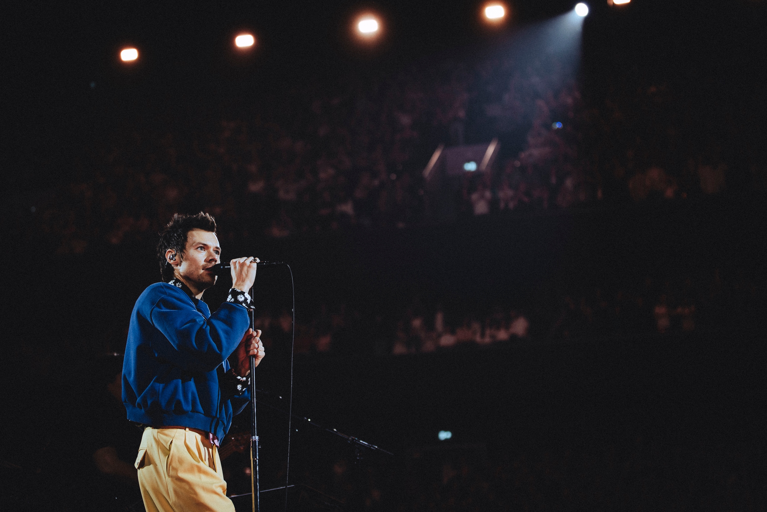 Harry Styles speelde in Manchester een concert zoals je een popster van ...