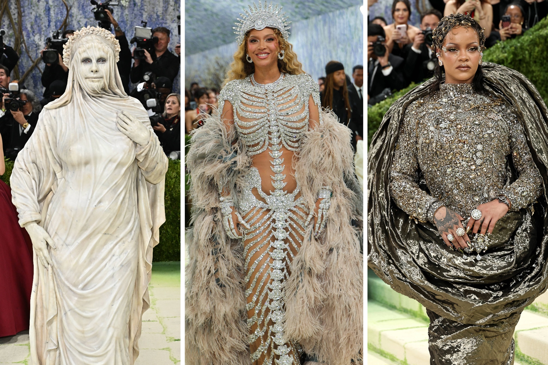 Dit waren de meest opvallende outfits op het Met Gala in New York ...