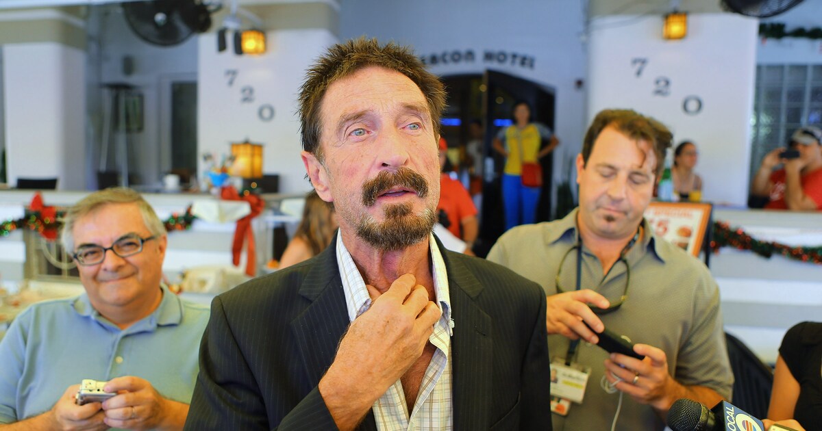 Antiviruspionier John McAfee wil Amerikaans president worden | De Morgen