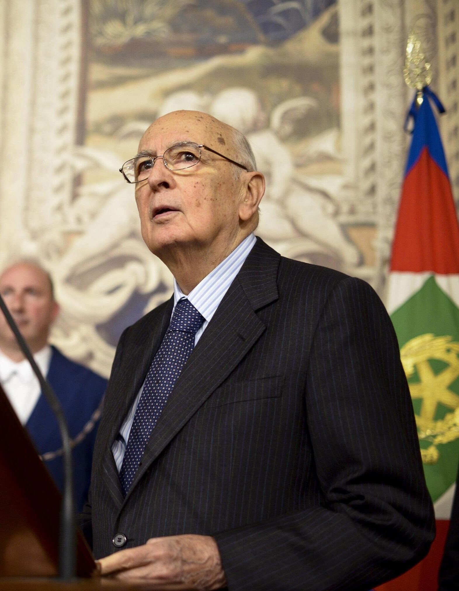 Napolitano hoopt op regering "van wijzen en buitenstaanders" | De Morgen