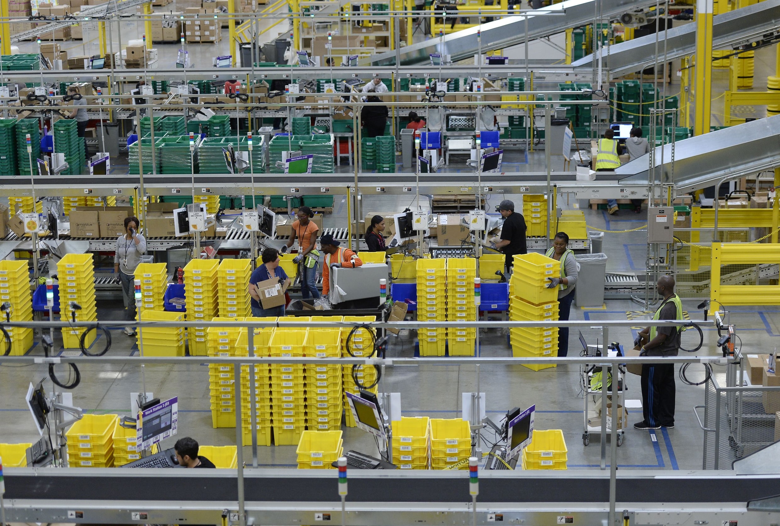 Als Amazon beslist om zijn strategie uit te rollen in België is er geen ...