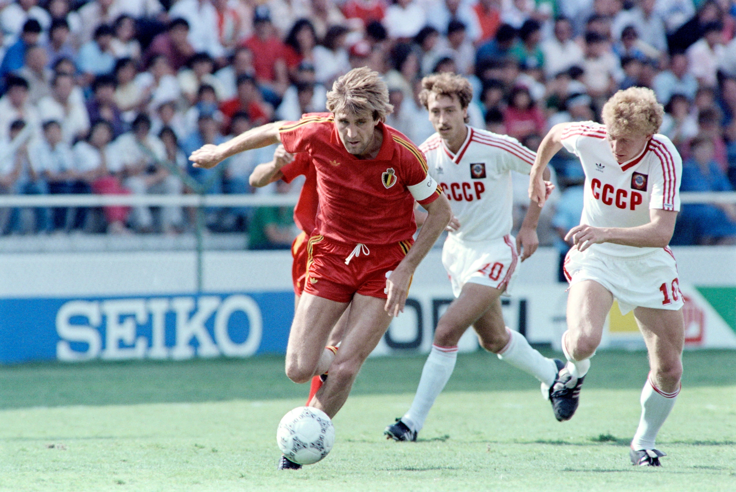 Na een povere groepsfase imponeren op het WK? In 1986 déden de Rode ...