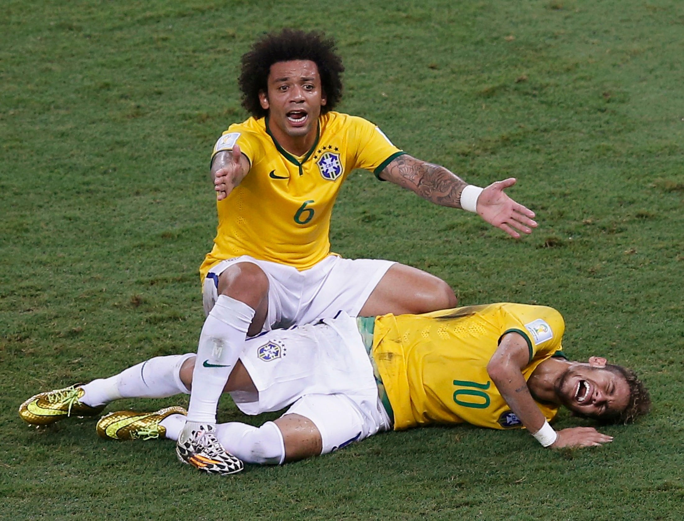 Gebroken ruggenwervel zet streep door rest WK Neymar | De Morgen