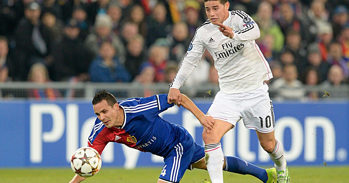 James Rodríguez direct in basiself Real | De Morgen