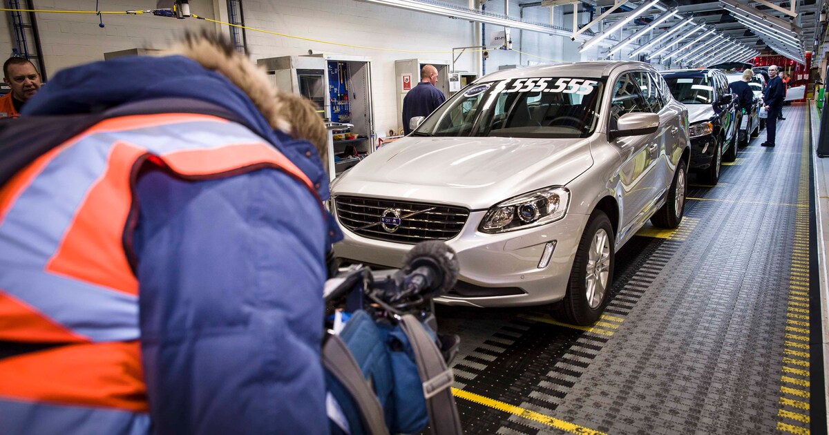5.555.555ste auto rolt van de band bij Volvo Car Gent | De Morgen