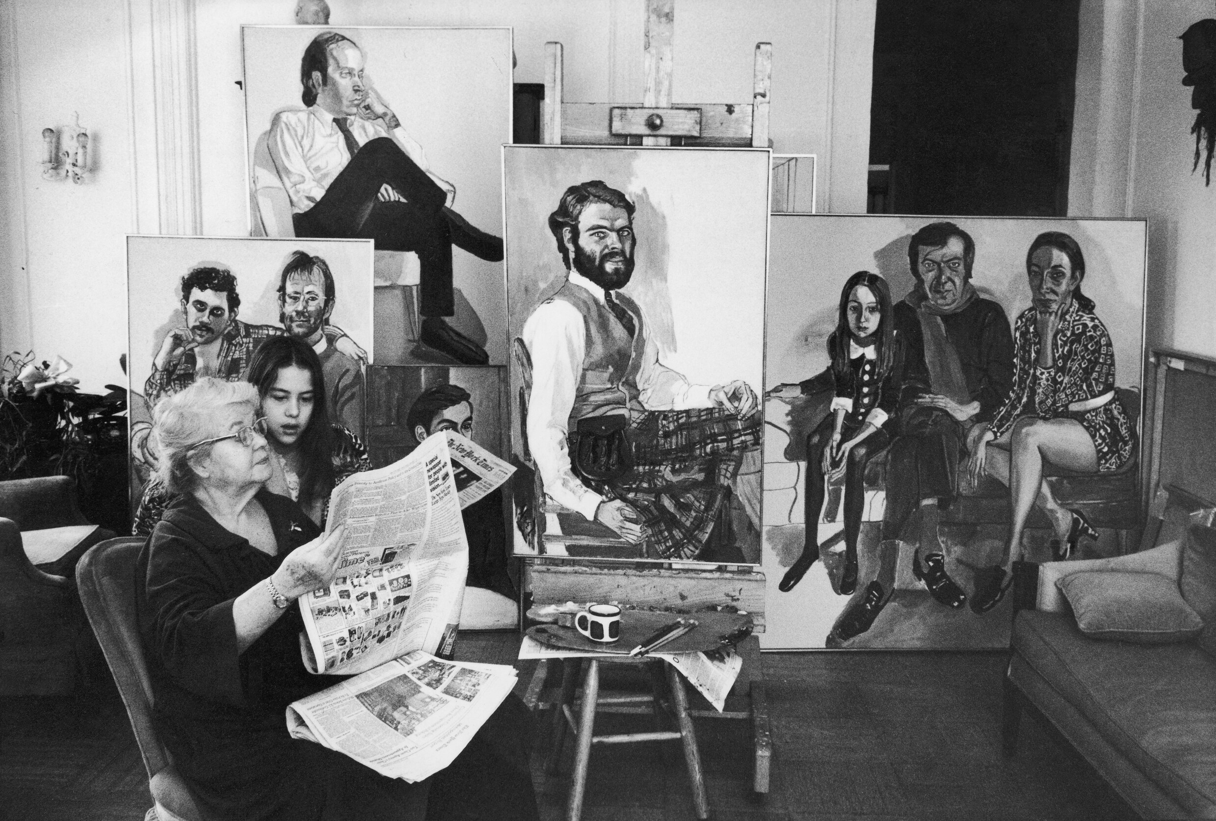 ‘Zij deed niet wat anderen deden. Zij schilderde altijd als Alice Neel ...