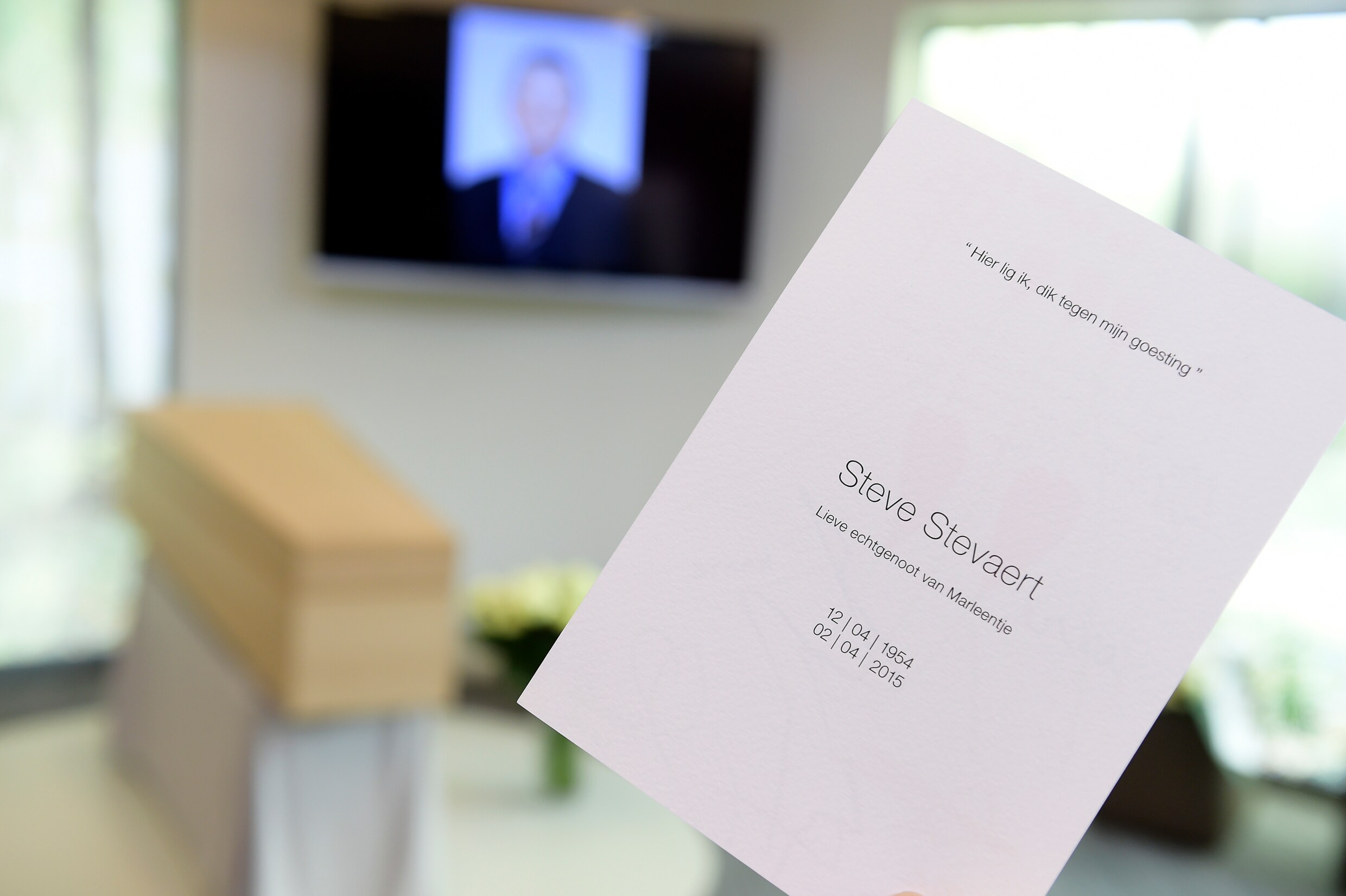 Steve Stevaert gecremeerd en in intieme kring herdacht | De Morgen