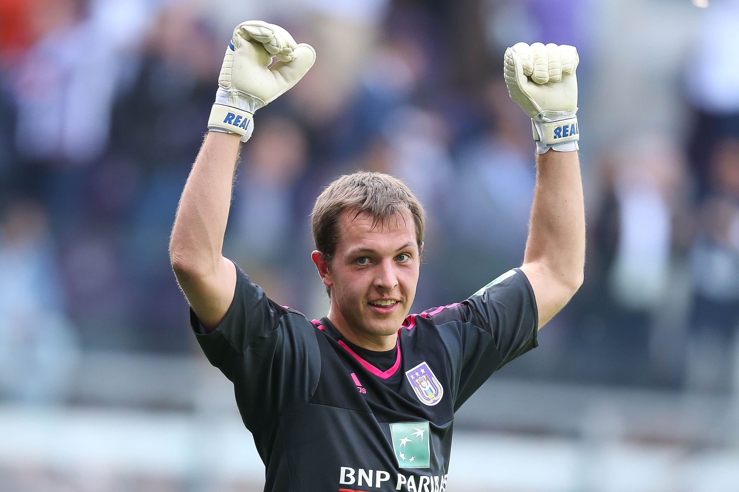 Davy Roef moet volgende week weer tussen de palen staan, maar zo moedig ...