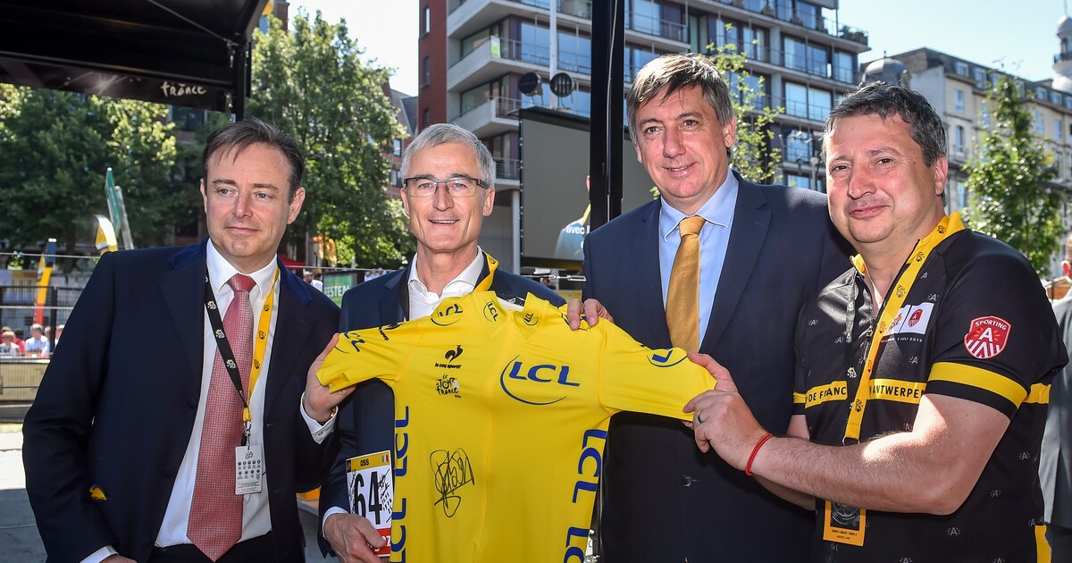 De Wever wil Tourstart in 2020 absoluut naar Antwerpen halen | De Morgen