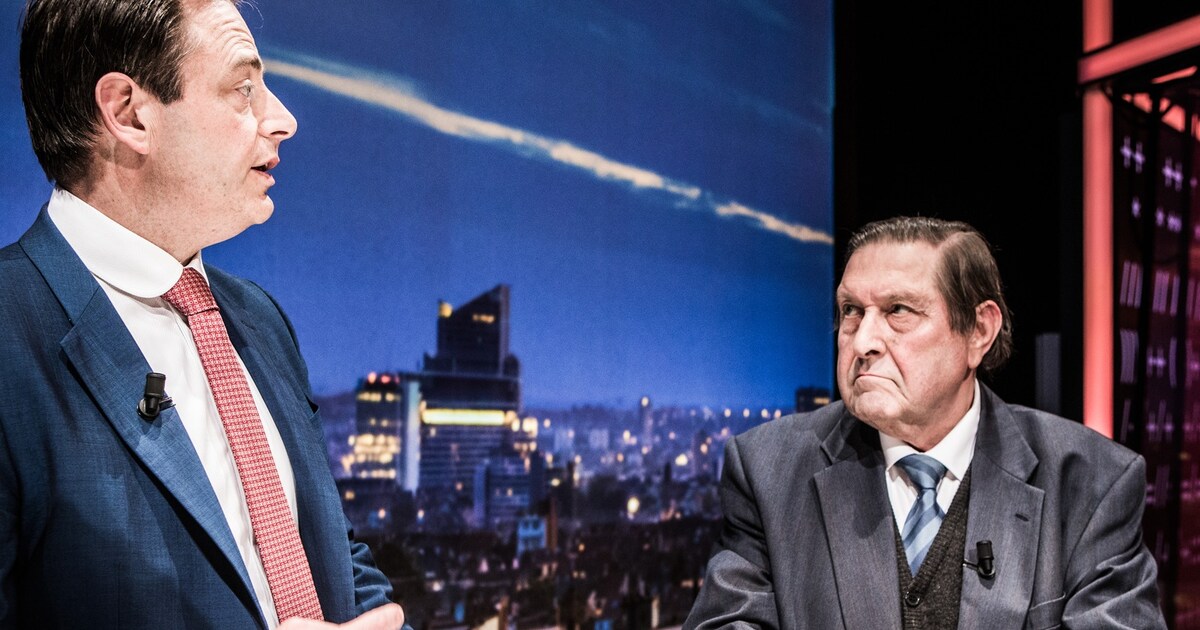 Uitgestelde 'Reyers Laat' met Bart De Wever en Etienne Vermeersch was al opgenomen | De Morgen