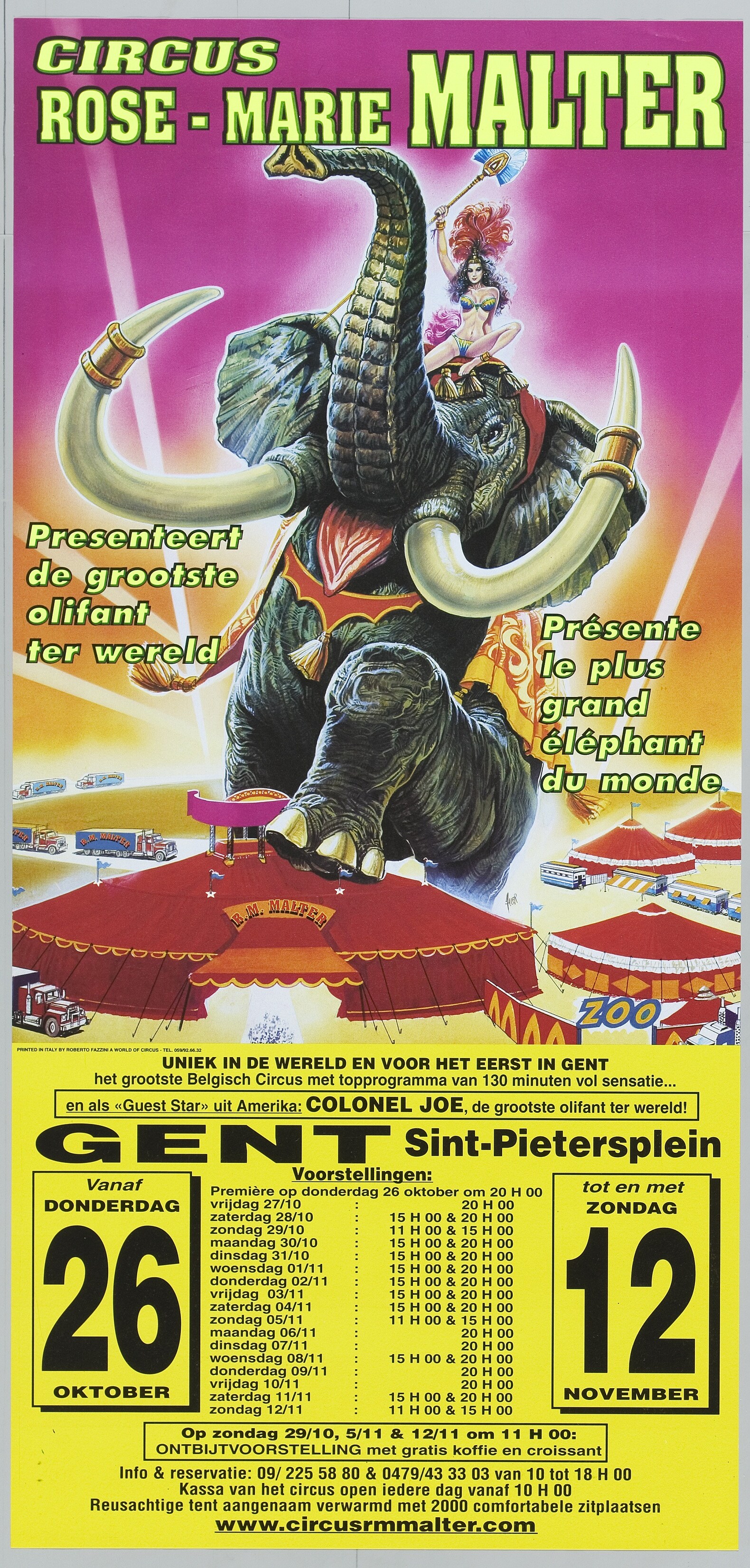 Circus Malter is failliet maar de sector boomt als nooit tevoren | De ...