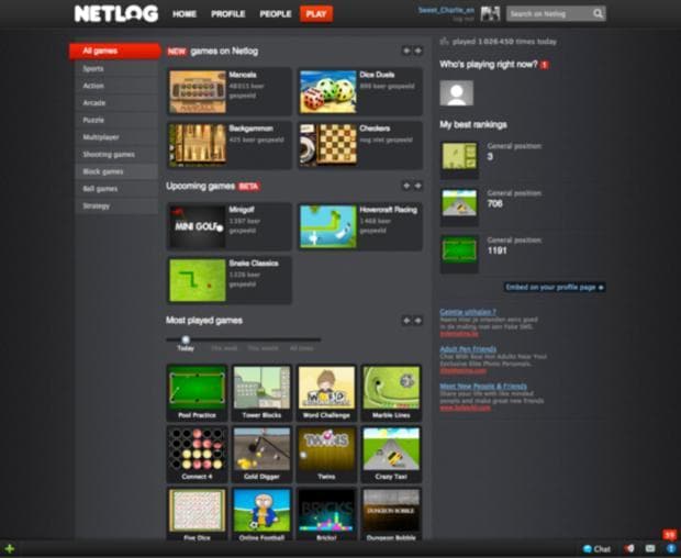 Netlog mikt op jong publiek met zwarte look | De Morgen