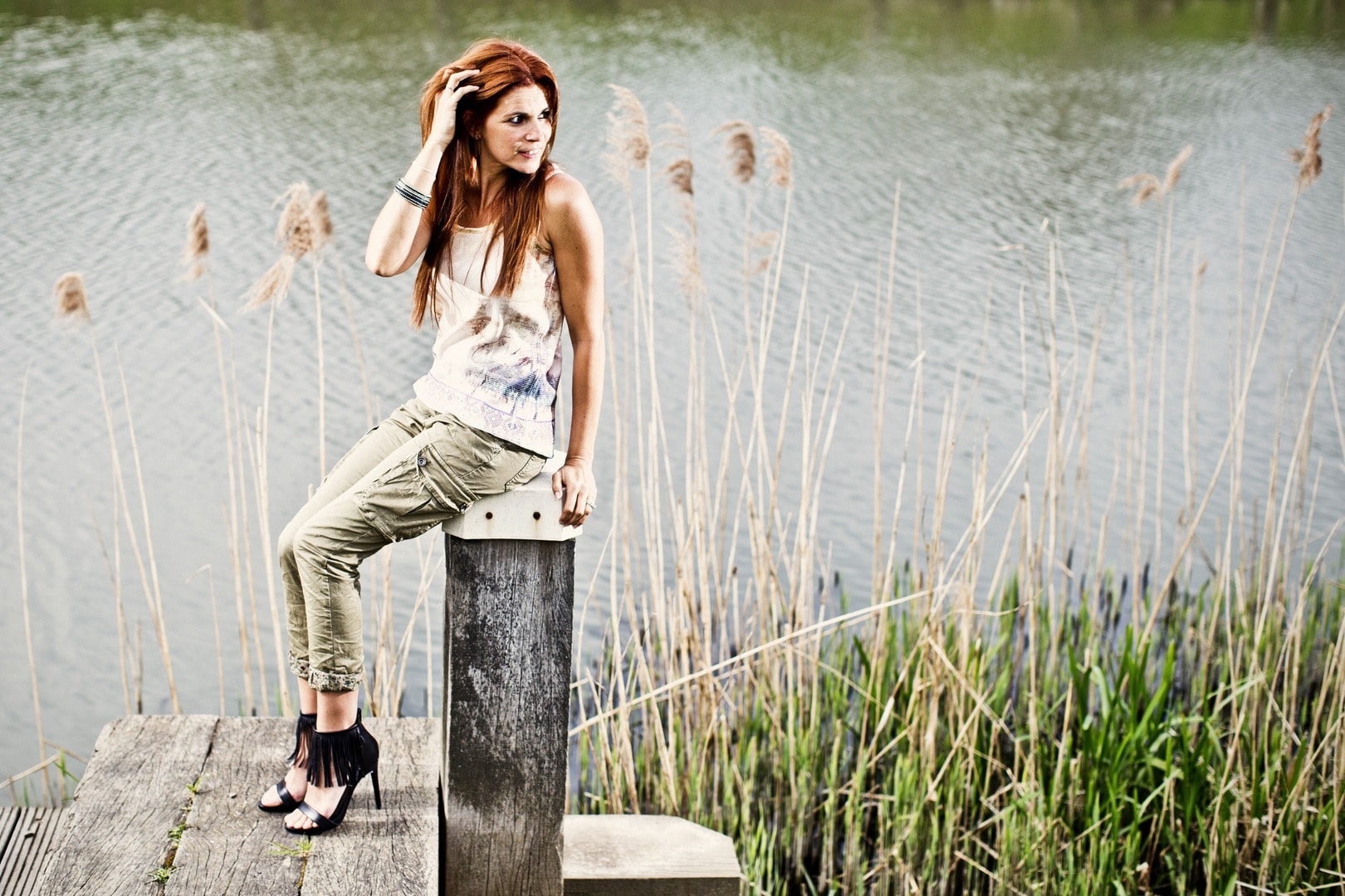 Katja Retsin: "Het enige minder leuke aan Astene is dat die hanen zo ...