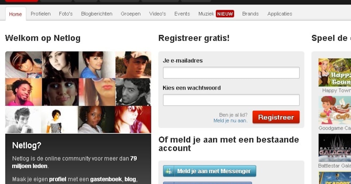 Netlog richt pijlen op games en dating | De Morgen