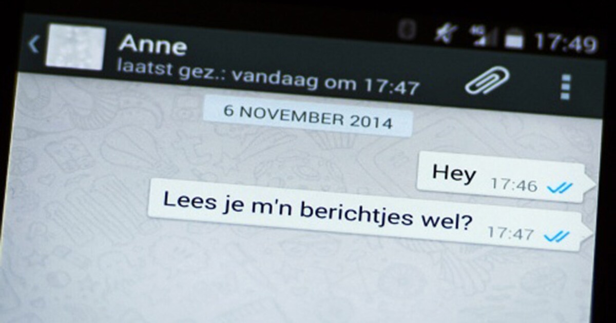 Verdwijnen blauwe vinkjes WhatsApp binnenkort? | De Morgen
