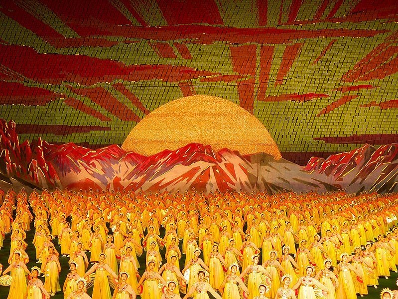 De Mass Games live in Noord-Korea | De Morgen