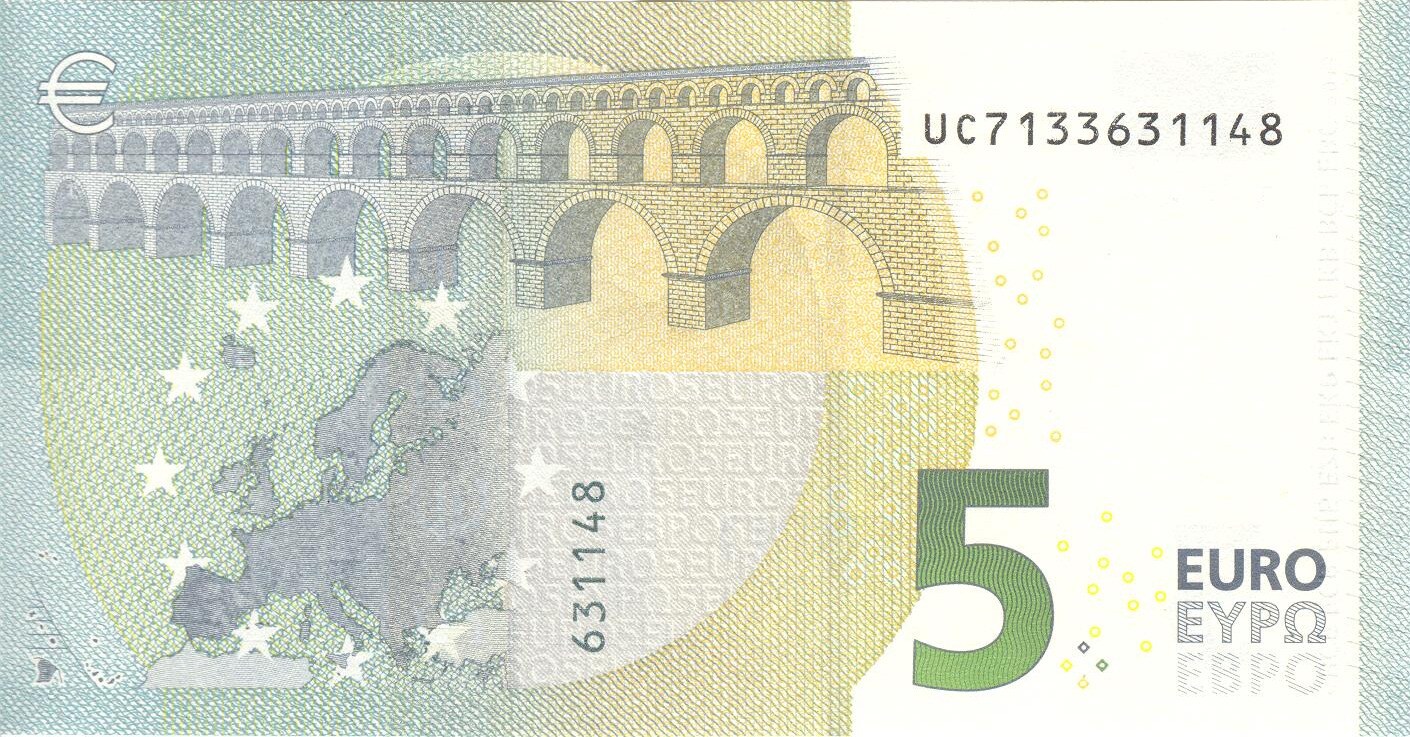 Nederlands kunstenaar bouwt fictieve bruggen op eurobriefjes na | De Morgen