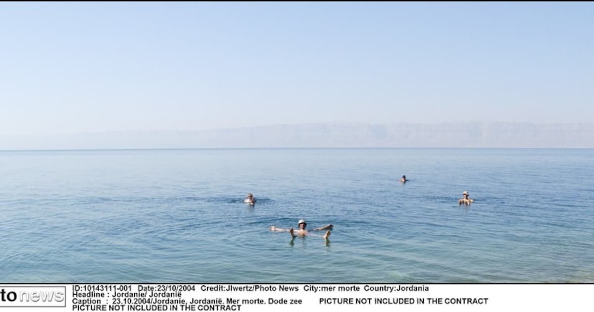 Water uit Rode Zee moet Dode Zee redden | De Morgen