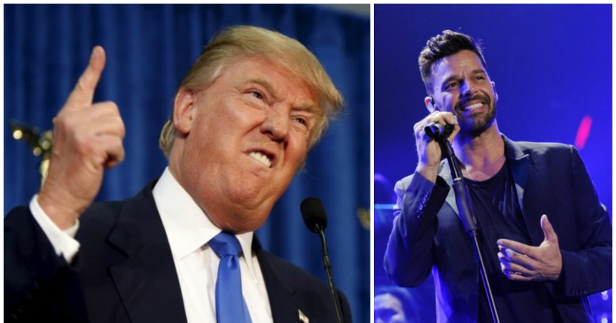Ricky Martin verbreekt banden met Donald Trump | De Morgen