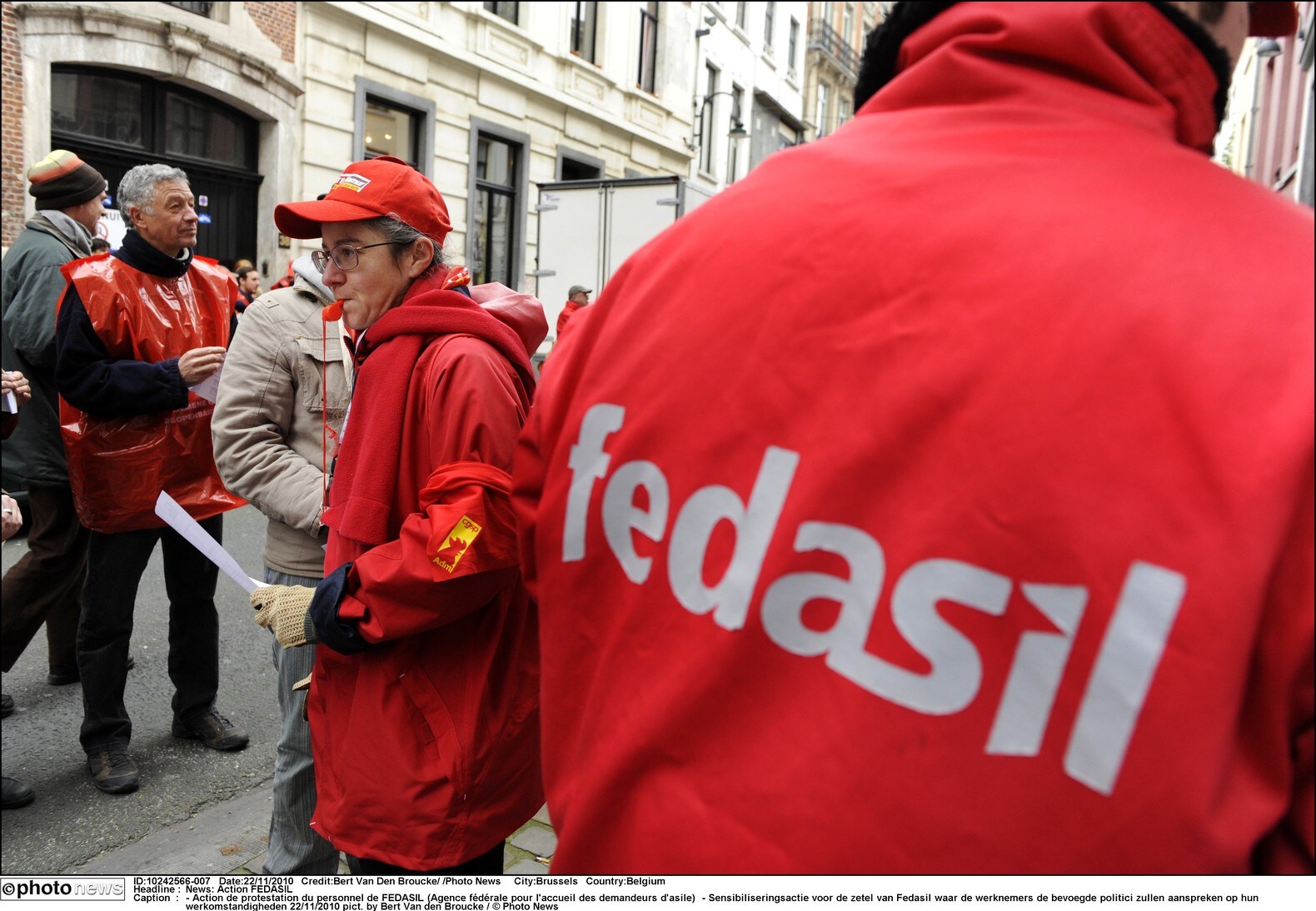 Morgen staking in vijf Fedasil-opvangcentra | De Morgen
