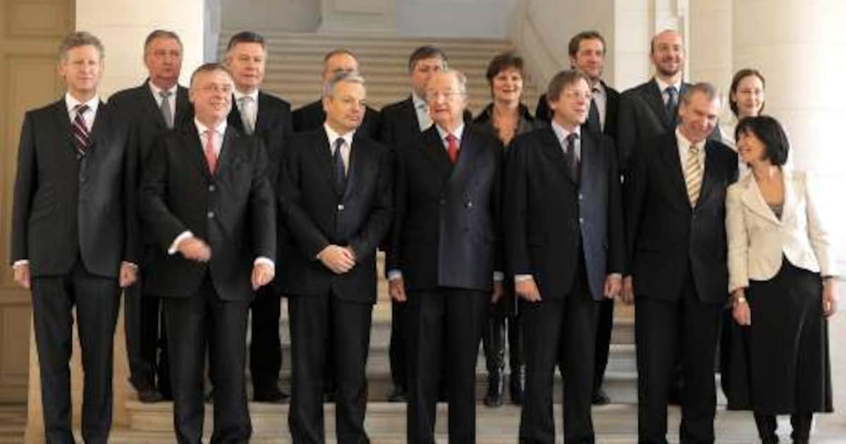 Ministers leggen eed af | De Morgen