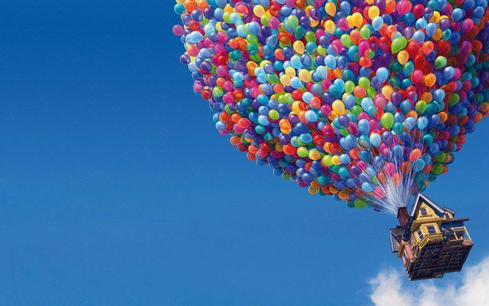 Waarom mensen ballonnen aan dit echte 'Up' huisje komen hangen | De Morgen