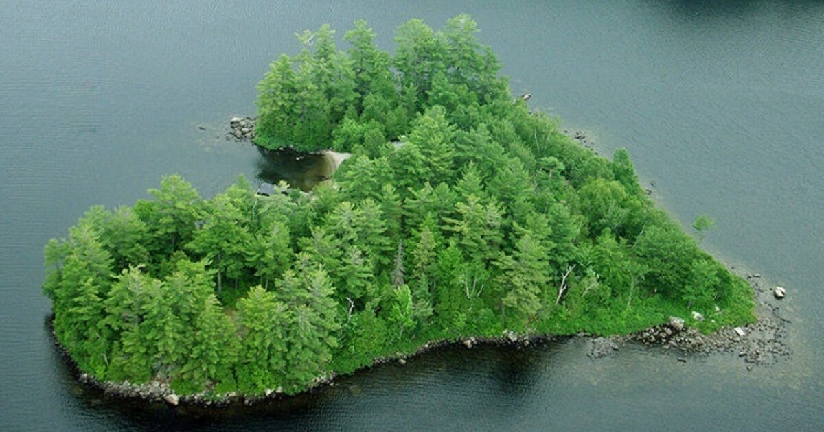 Hartvormig eiland te koop voor een prikje | De Morgen